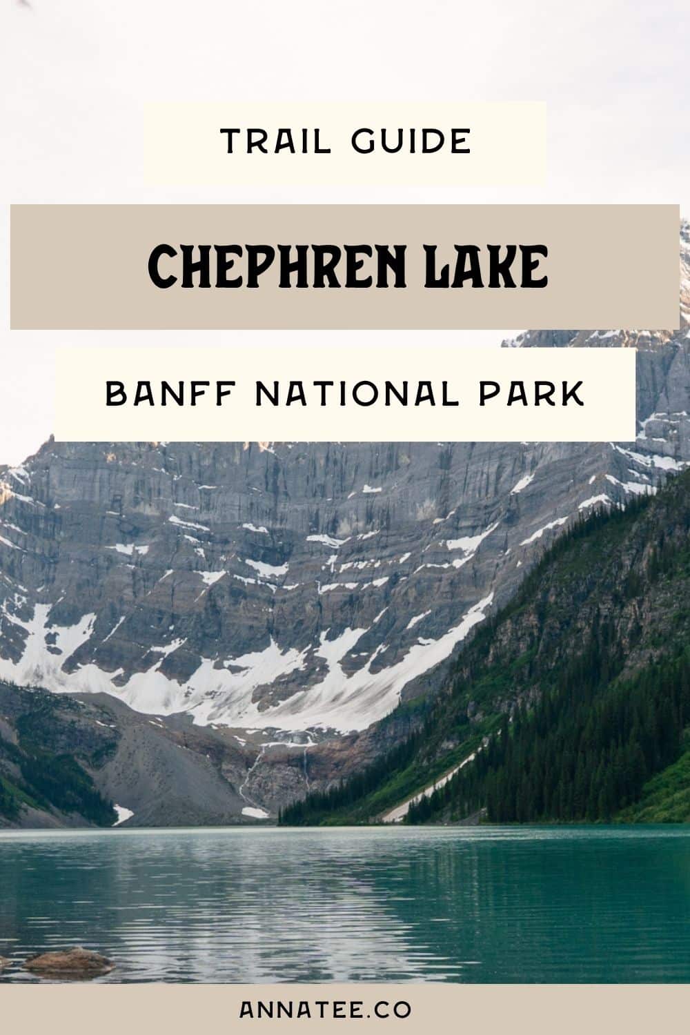 Guide to the Chephren Lake Hike in Banff National Park · Anna Tee