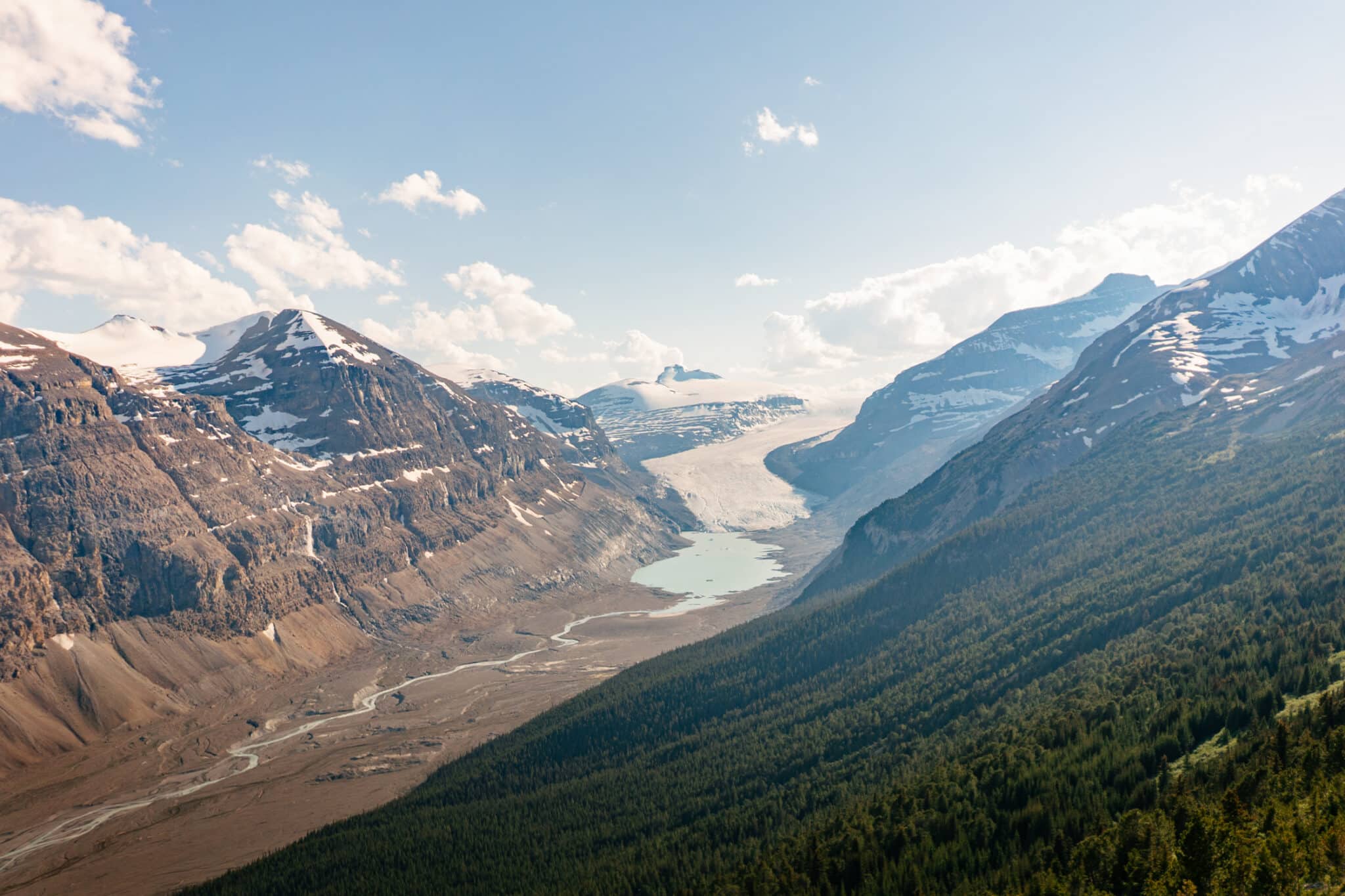 Hiking the Parker Ridge Trail in Banff National Park · Anna Tee